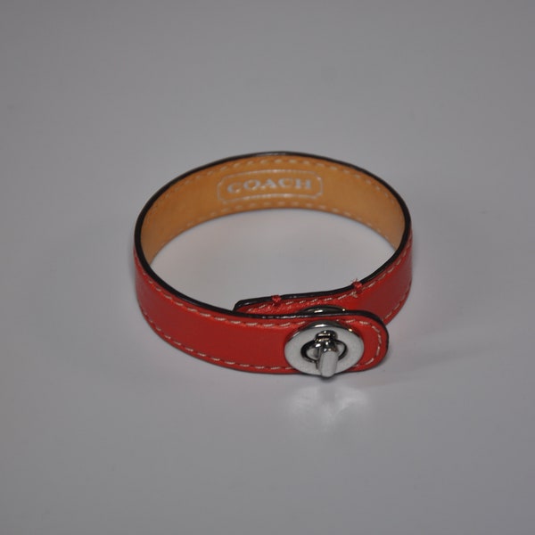 Leather Coach - Etsy