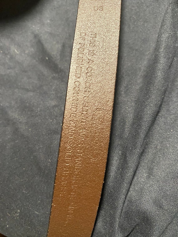 Coach Leather Slim Small Leather Belt - Gem