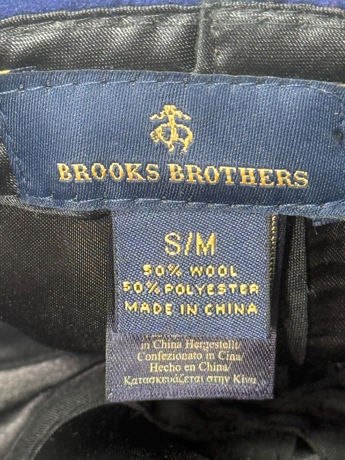 Brooks Brothers Wool Baseball Cap - Etsy