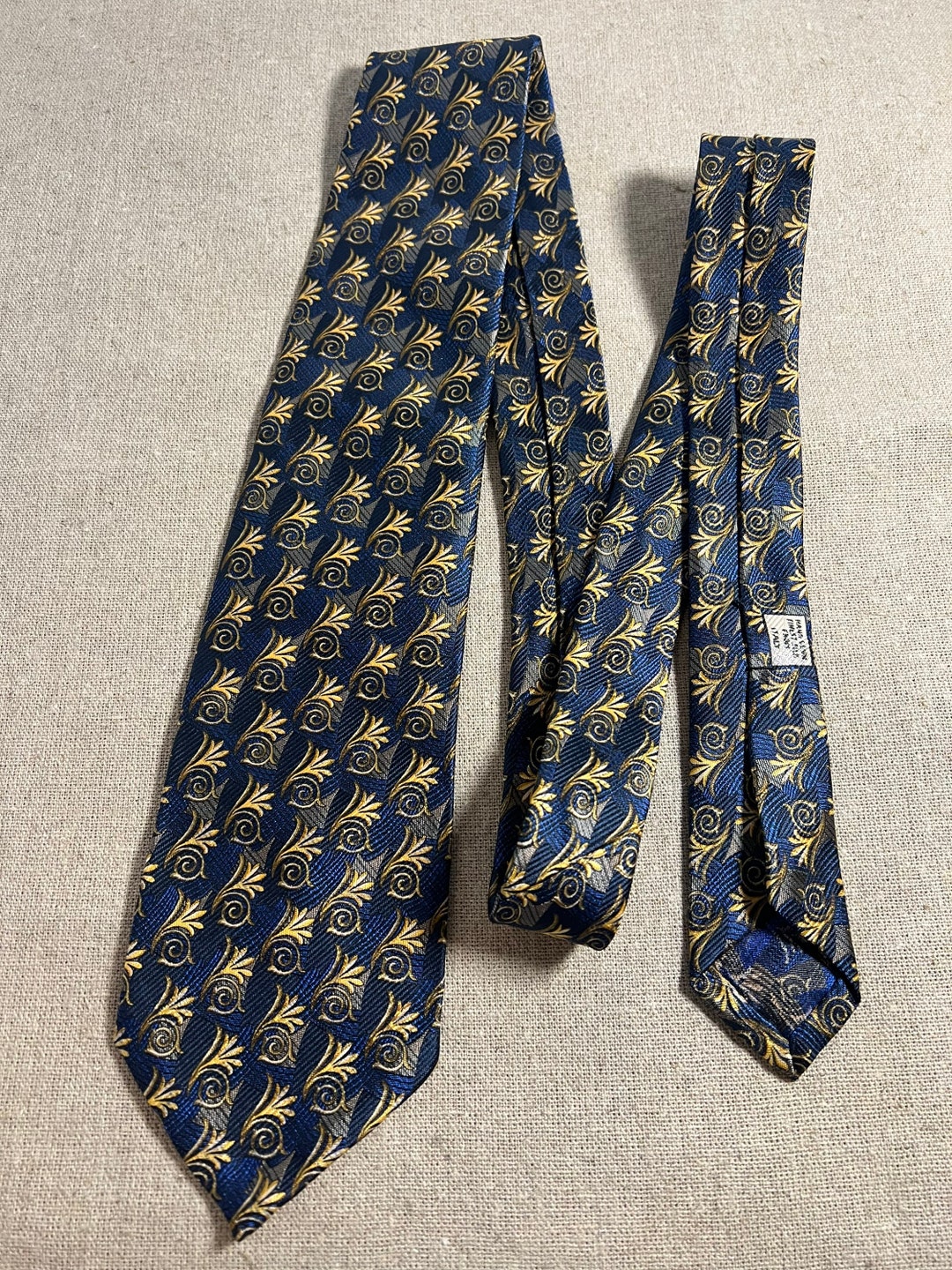 Robert Talbott 7 Fold Numbered Silk Tie - Etsy