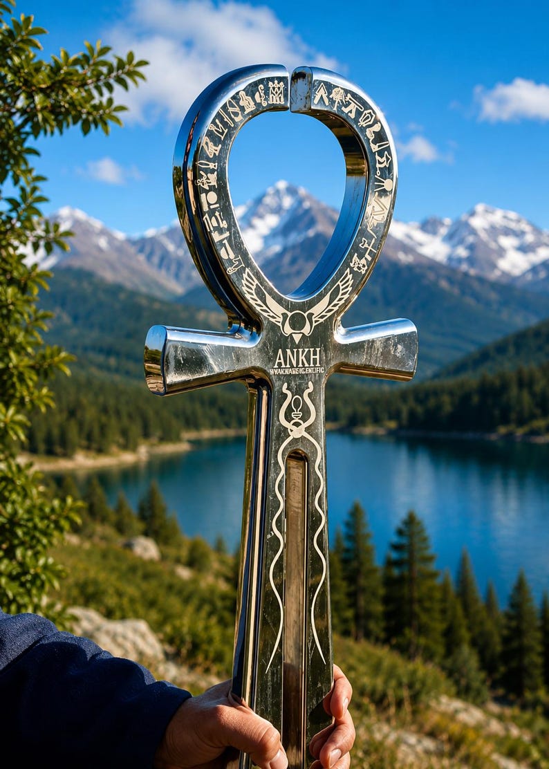 ANKH Tuning Fork 697hz, Key of Life Sound Healing Instrument, MANNAT ...