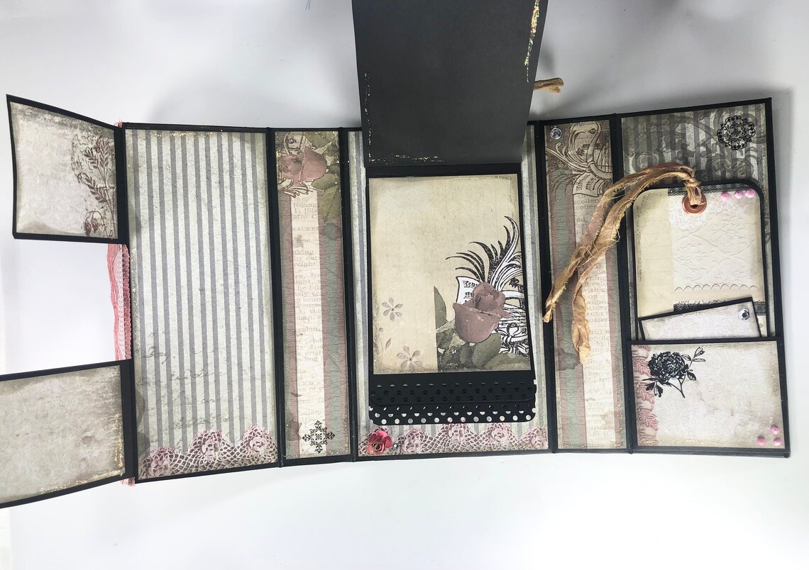 Folio Album | Tri-fold Notebook - Etsy