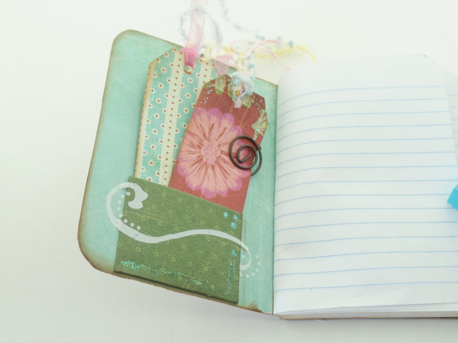Mini Journal Altered Mini Notebook Notebook Journal - Etsy
