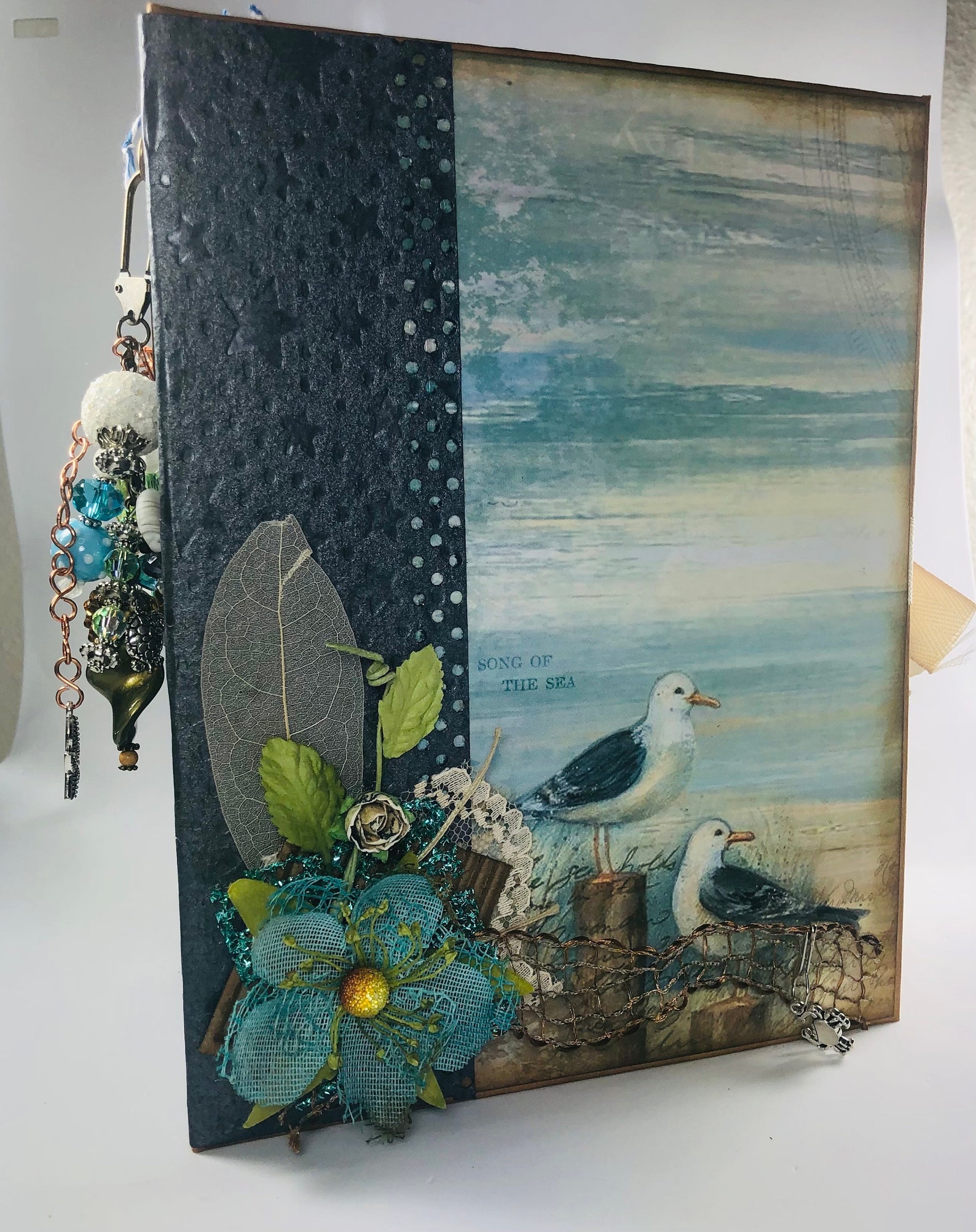 Beach Junk Journal | Junk Journal | Seaside Journal | Beach Theme Book ...