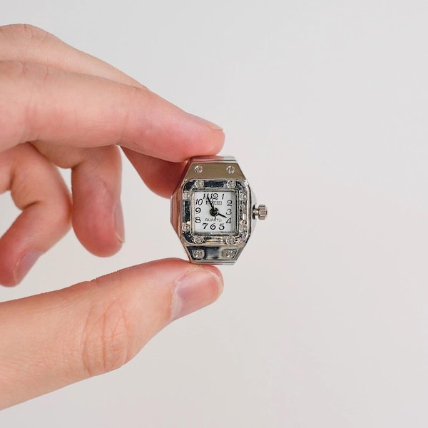 Finger Ring Watch - Etsy