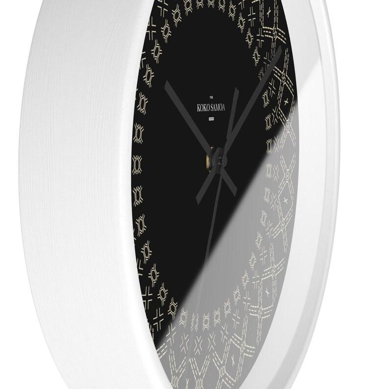 Samoan Malu Wall Clock, Womens Polynesian Tatau Decor, Samoan ...