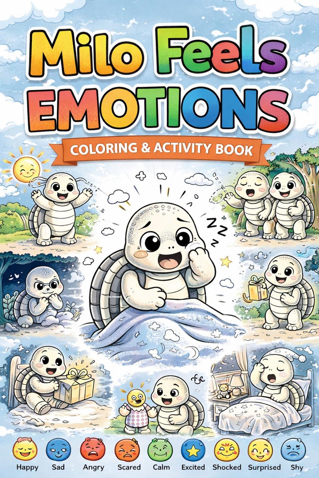 3-in-1 Kids Coloring Story Bundle Printable - Etsy