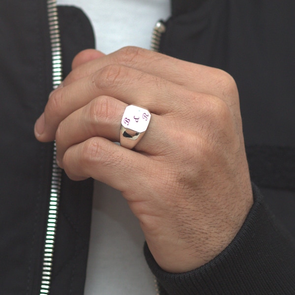 Large Signet Ring - Etsy