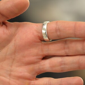 14K Gold Men's Wide Signet Ring, 15 Mm Thick Chunky Flat Top Gold ...