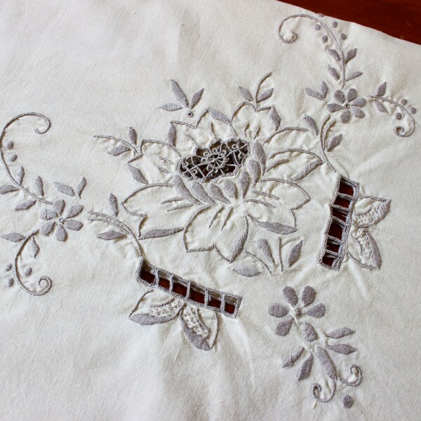 Embroidered Cutwork - Etsy