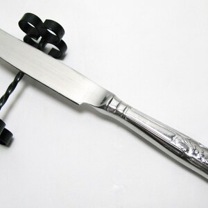 Set of 12 French Forged Black Metal Knife Rests, French Knife Rests ...