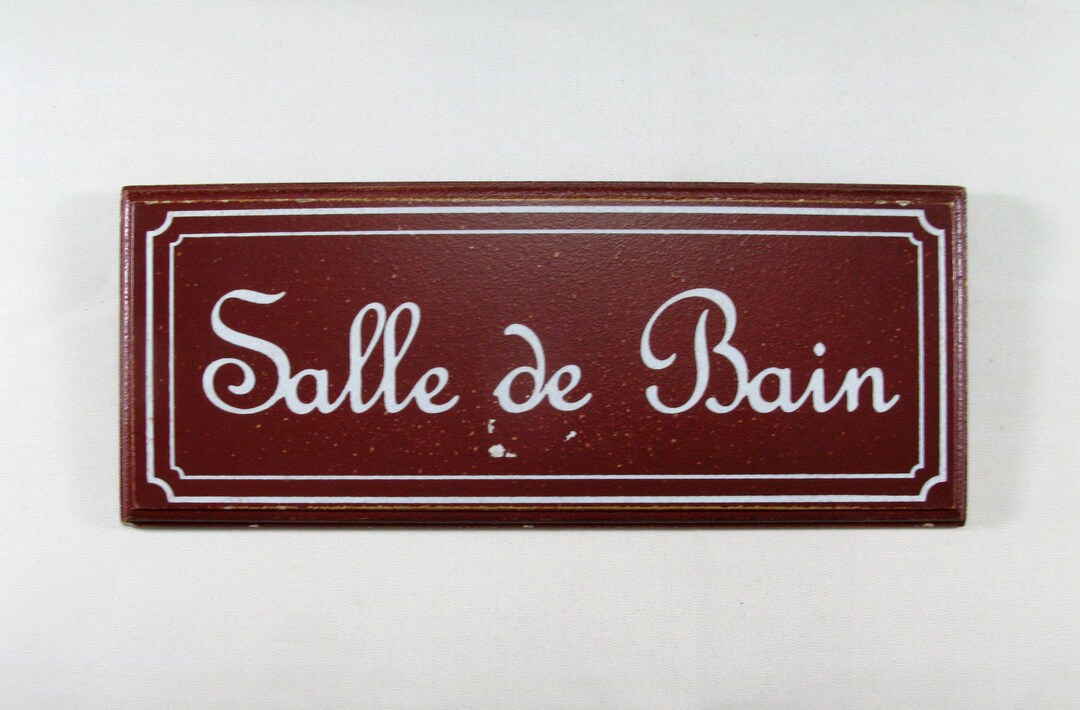 French Wooden CHAMBRE Door Sign, Door Signs, French Door Signs,hanging ...