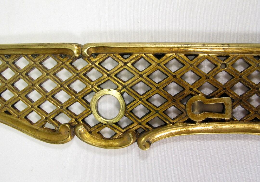 Huge French Escutcheon, Ormolu Escutcheon, Door Furniture, Door Key ...