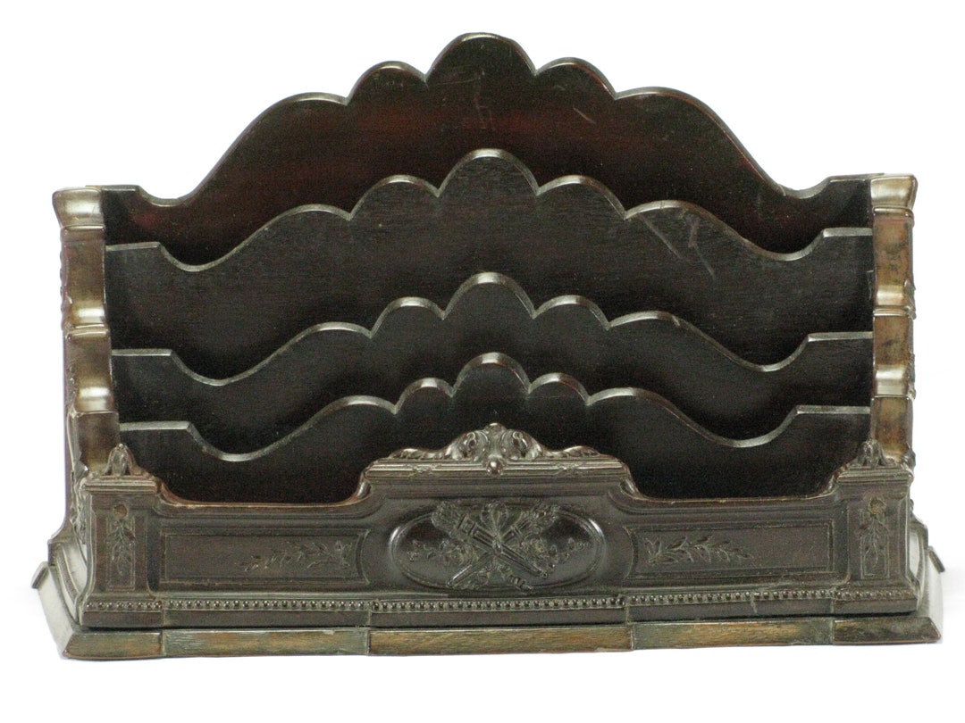 Black Forest Letter Rack, Walnut Letter Rack, Classic Letter Rack ...