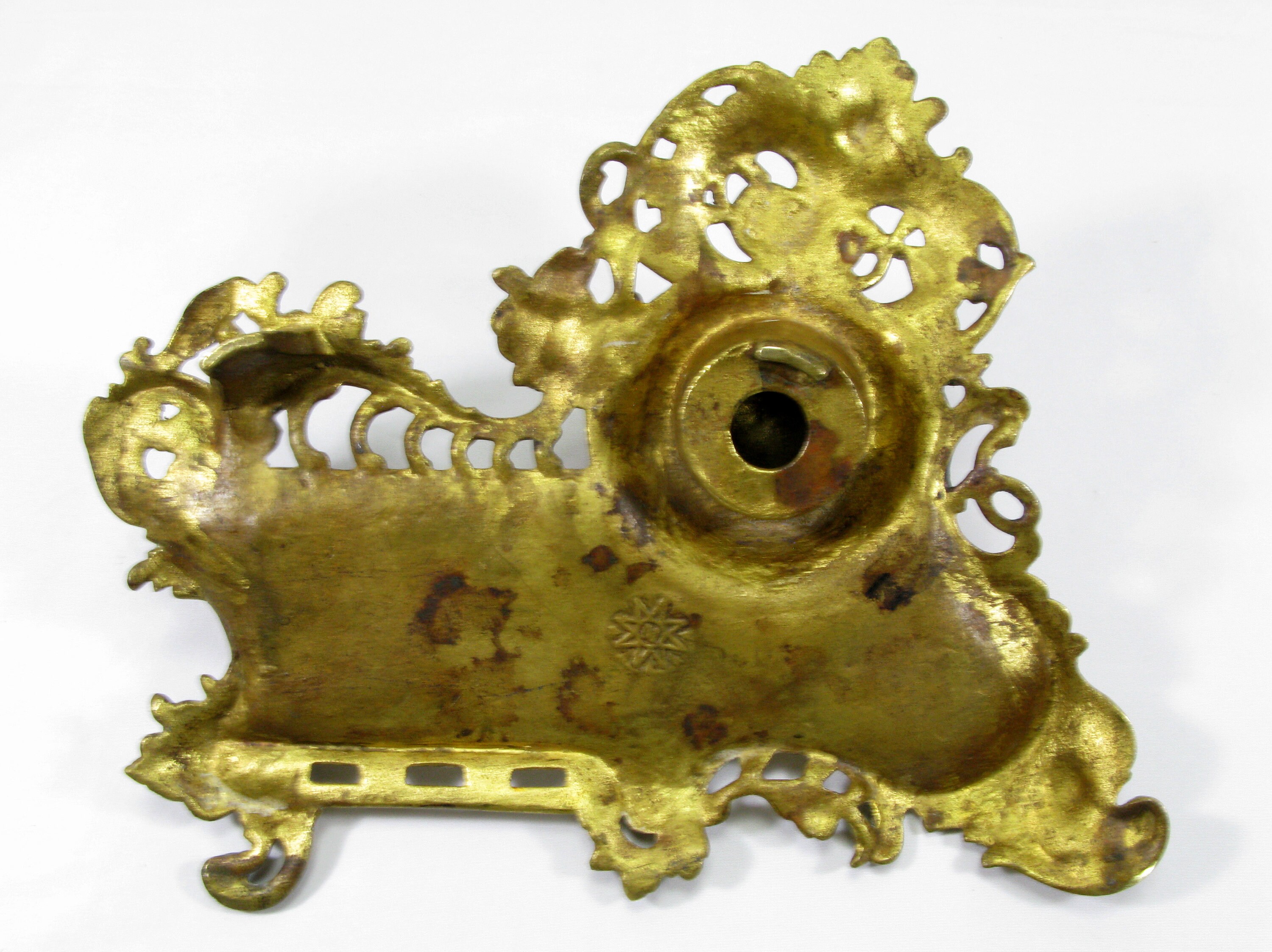 French Inkwell, French Inkstand, Encrier, Ink Well, Ink Stand, Brass ...
