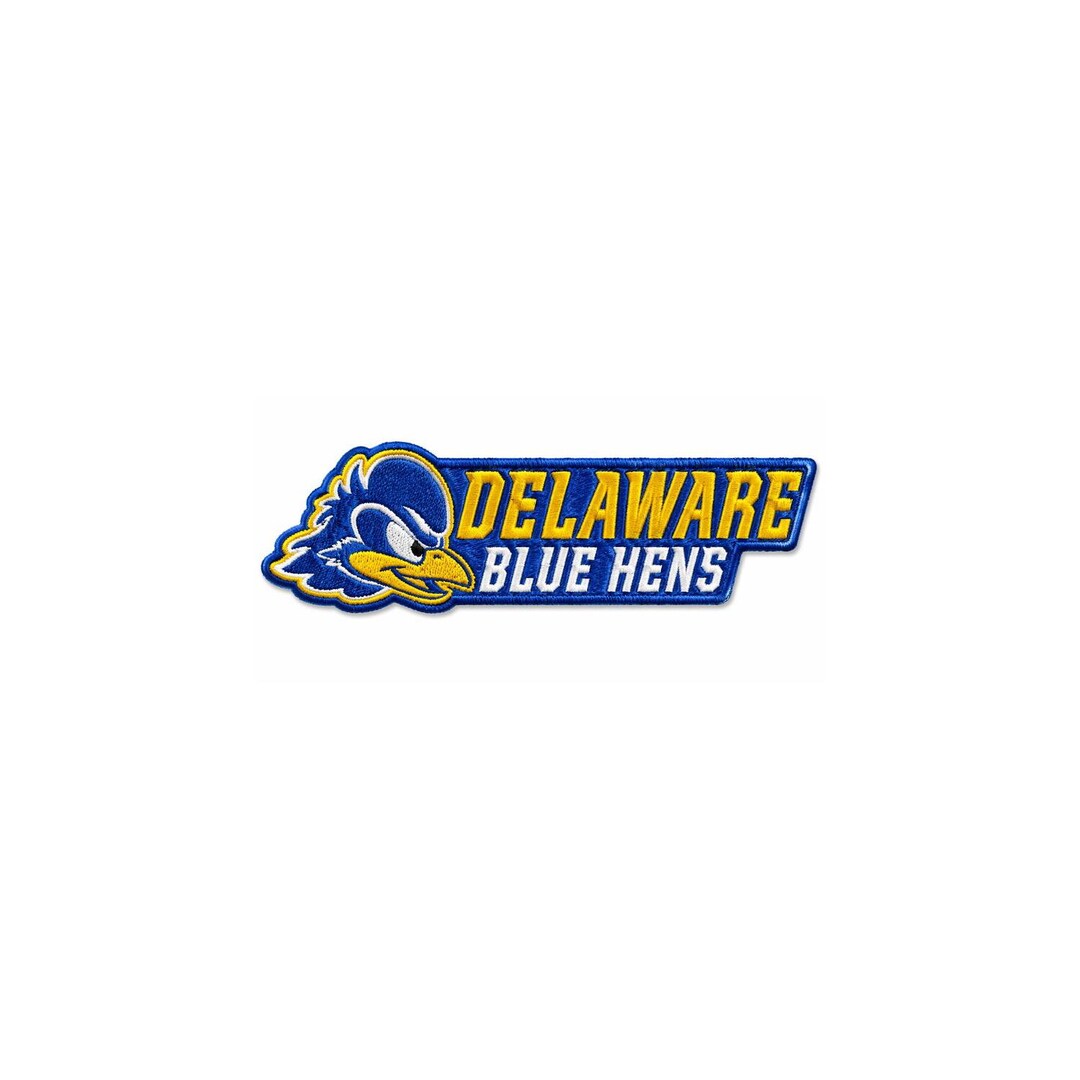 Blue Hen Logo Patch | Delaware Style Embroidered Patch | Mascot Iron on ...