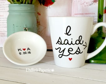 I Said Yes Mug | Etsy