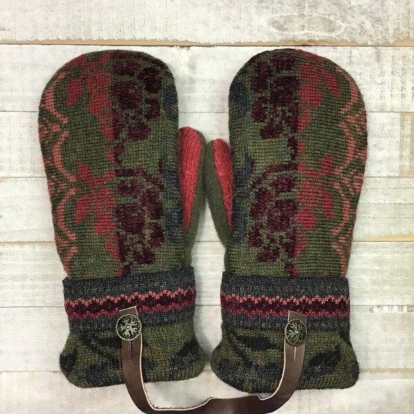 Wool Sweater Mittens - Etsy