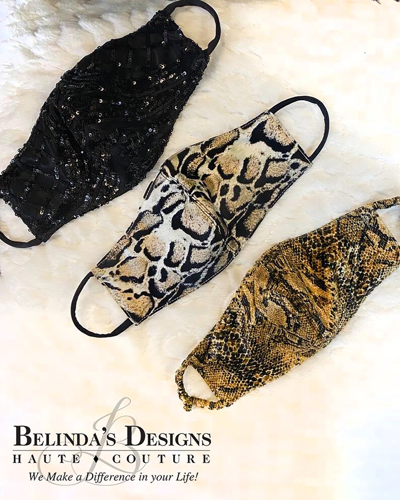 Artsy Face Masks - Reusable Face Mask - Face Covering - Fashion Masks ...