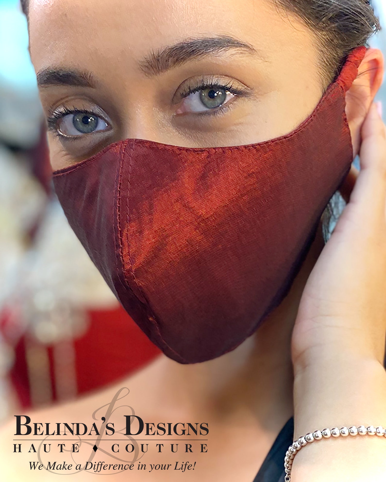 Luxury Face Masks - Reusable Face Mask - Face Covering - Glamour High ...