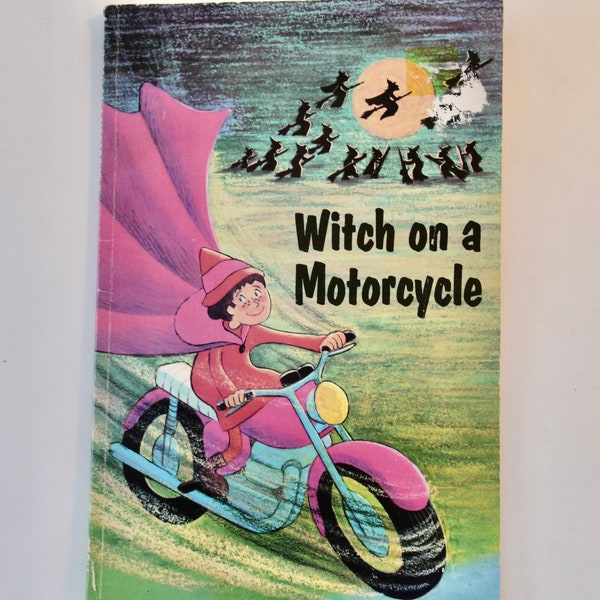 Witch on Motorcycle - Etsy