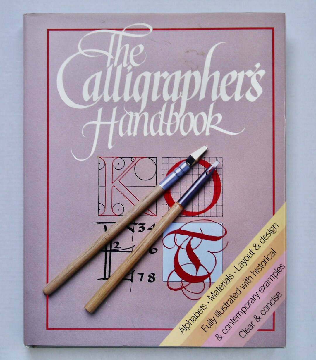 The Calligrapher's Handbook 1984 Vintage Guide How-to Graphic Design ...