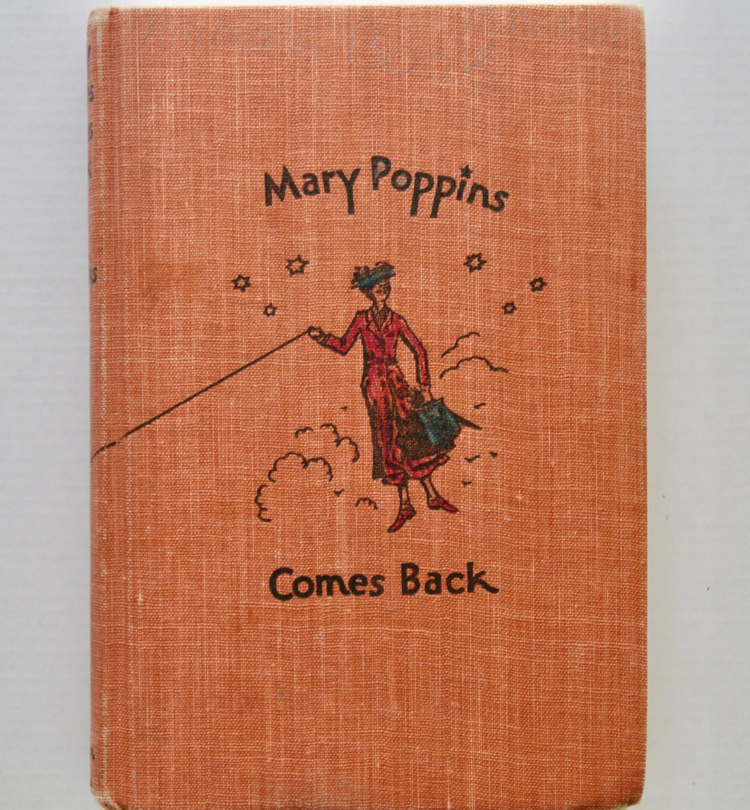 Mary Poppins Comes Back P.L. Travers Vintage Midcentury Children's Book ...