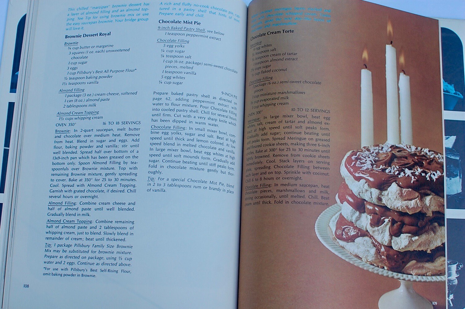 Pillsbury's Bake Off Dessert Cook Book 1968 vintage retro - Etsy.de