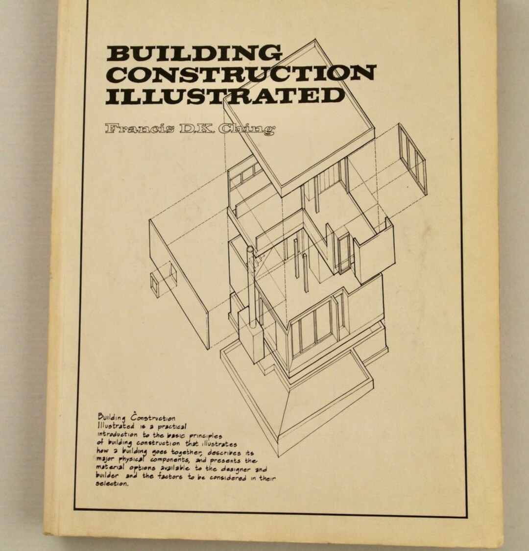 Building Construction Illustrated Francis D.K. Ching 1975 Vintage ...