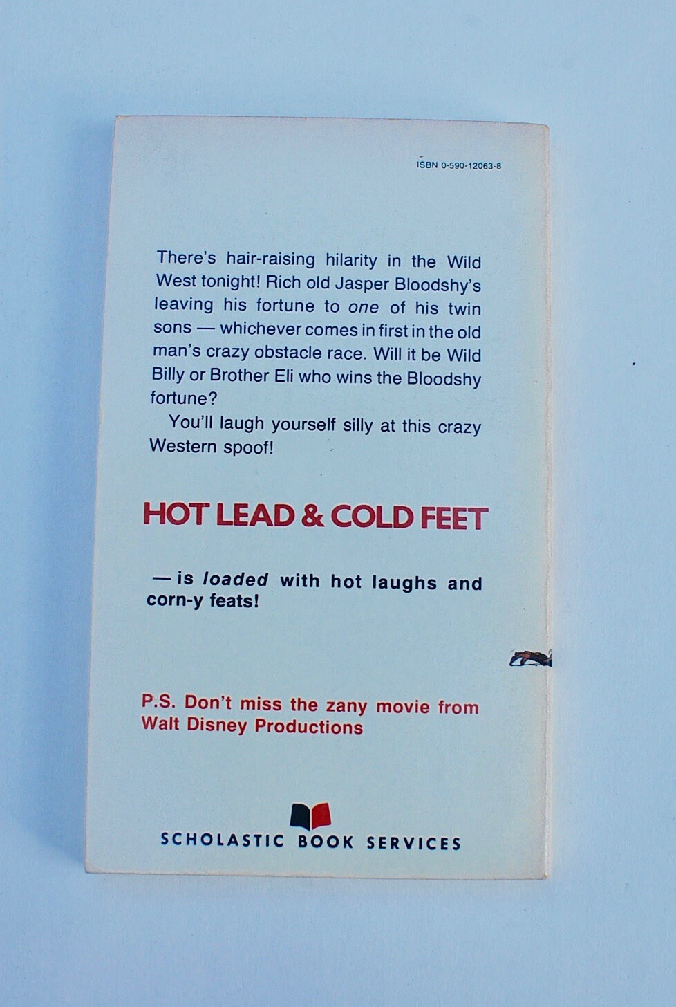 Hot Lead & Cold Feet Walt Disney Vintage Scholastic Book Movie - Etsy