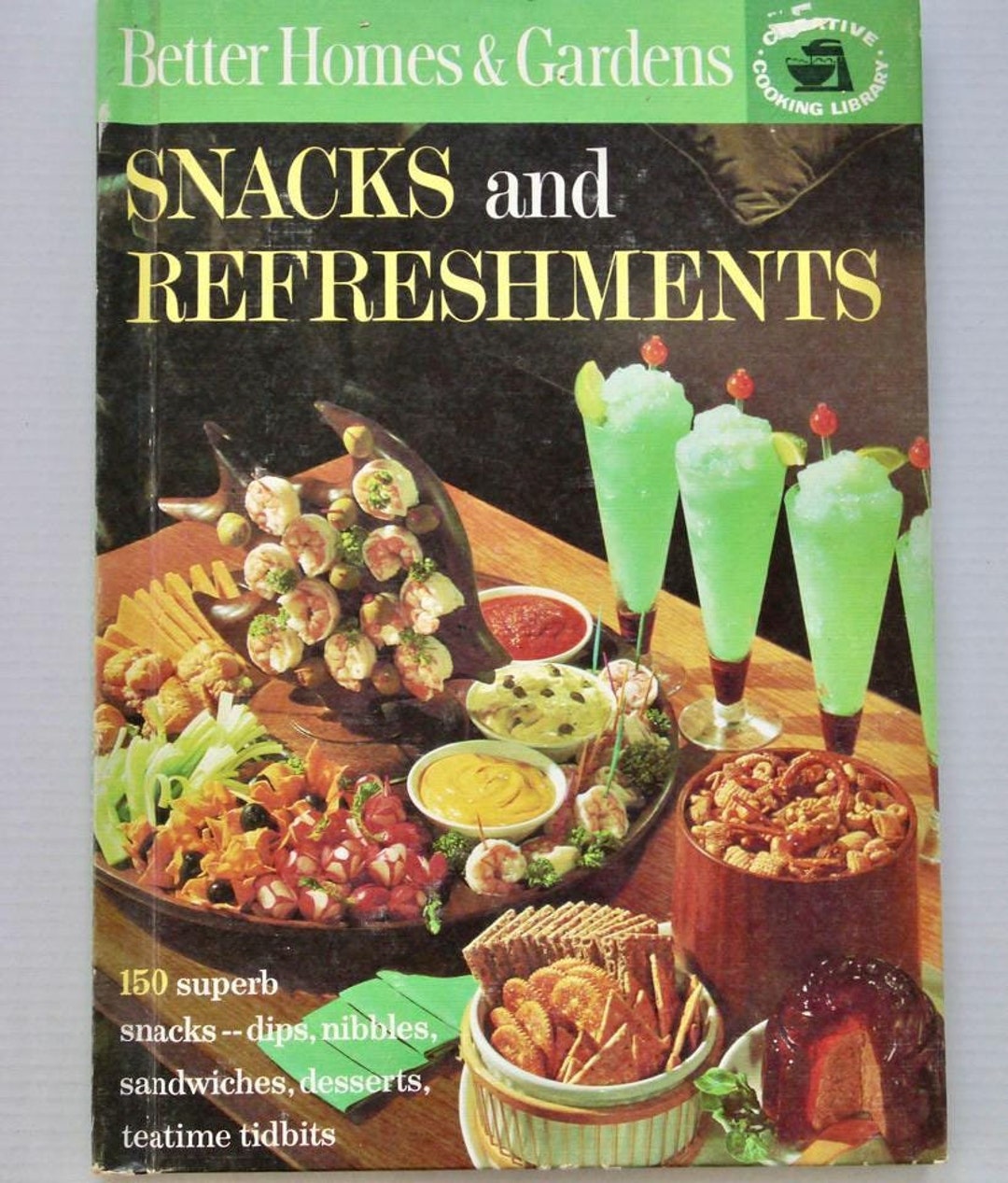 Snacks and Refreshments Better Homes and Gardens Vintage MCM Cookbook ...