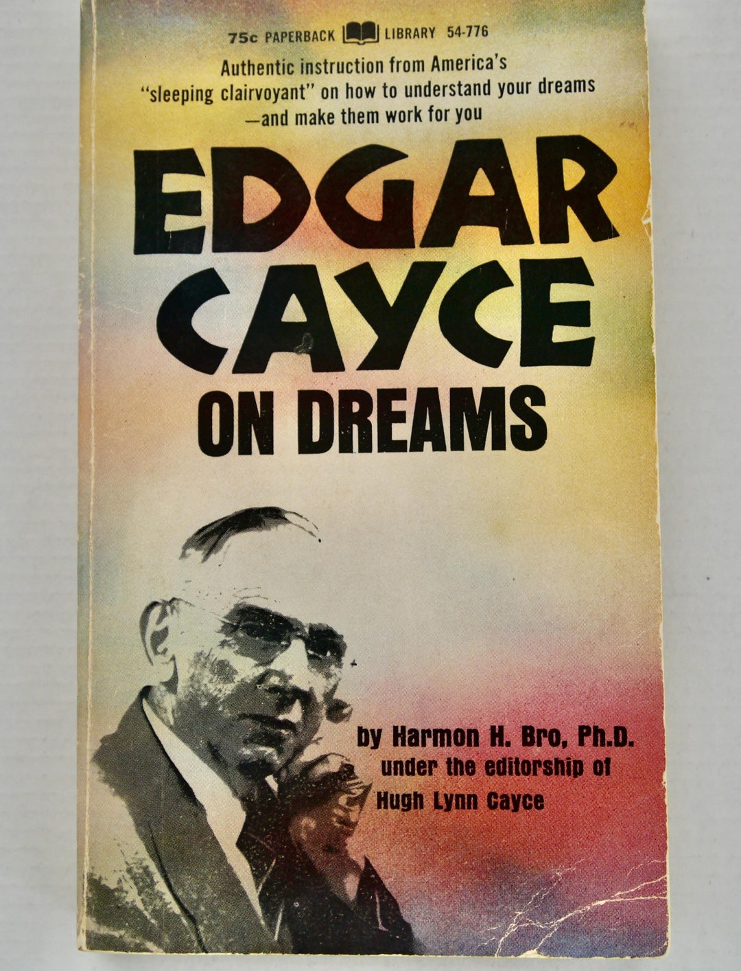 Edgar Cayce on Dreams Harmon H. Bro Hugh Lynn Cace Vintage Paperback ...