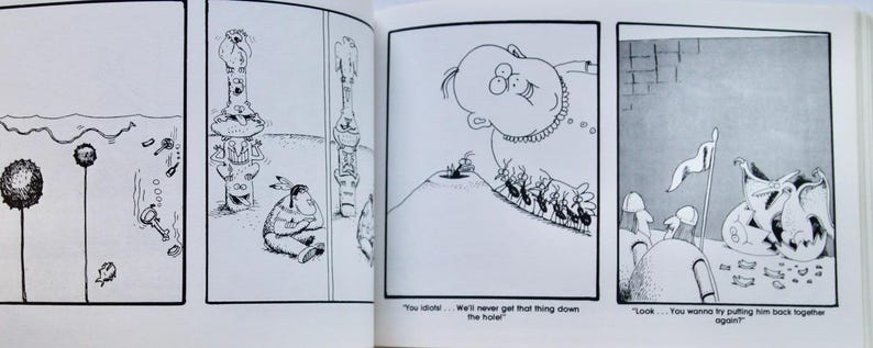 The Far Side Gary Larson 1985 Vintage Softbound Comic Cartoon Humor ...