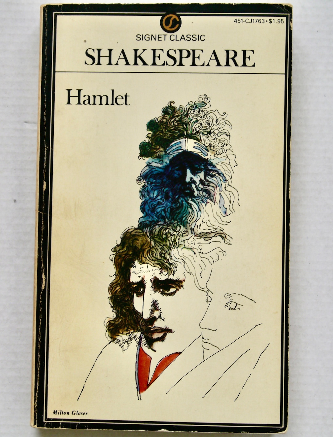 Hamlet the Signet Classic Shakespeare 1963 Vintage Paperback Book ...