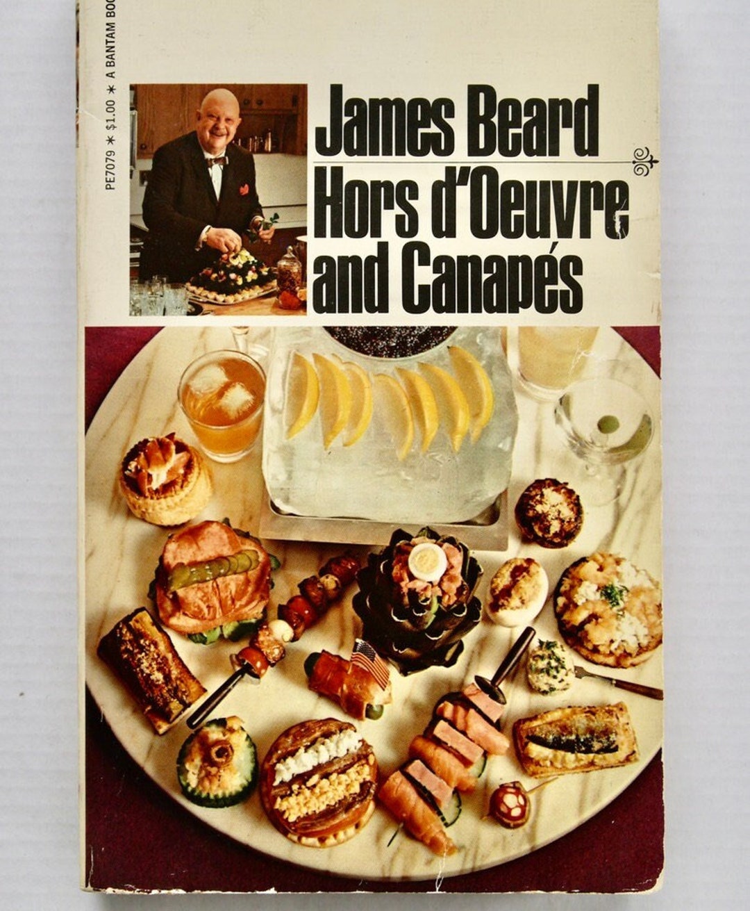 James Beard Hors D'oeuvre and Canapes Vintage Midcentury Cookbook 1967 ...