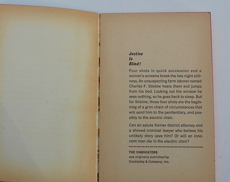 The Vindicators Eugene Block 1965 Vintage Paperback Pocket Cardinal ...