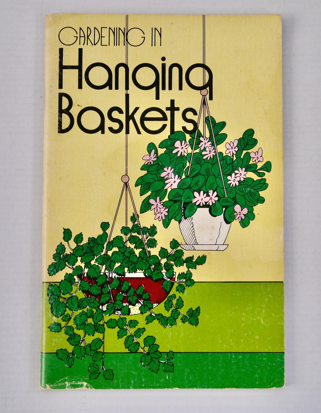 Gardening in Hanging Baskets Rex E. Mabe R. Gabriel Vintage Book ...