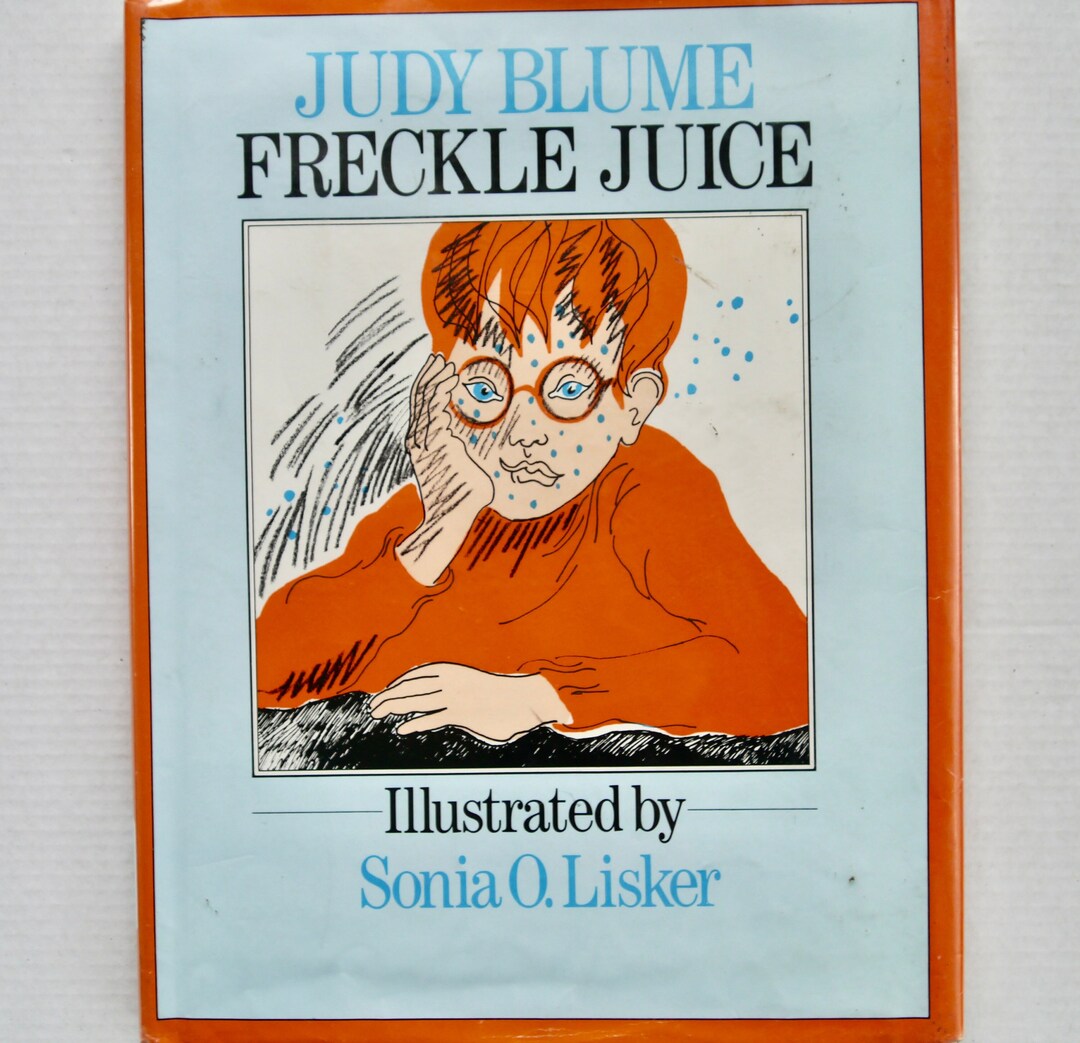 Vintage Freckle Juice by Judy Blume, 1971 Edition - Etsy
