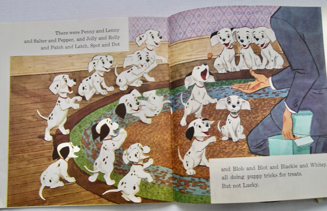 Walt Disney's Story of the 101 Dalmatians A Disneyland - Etsy
