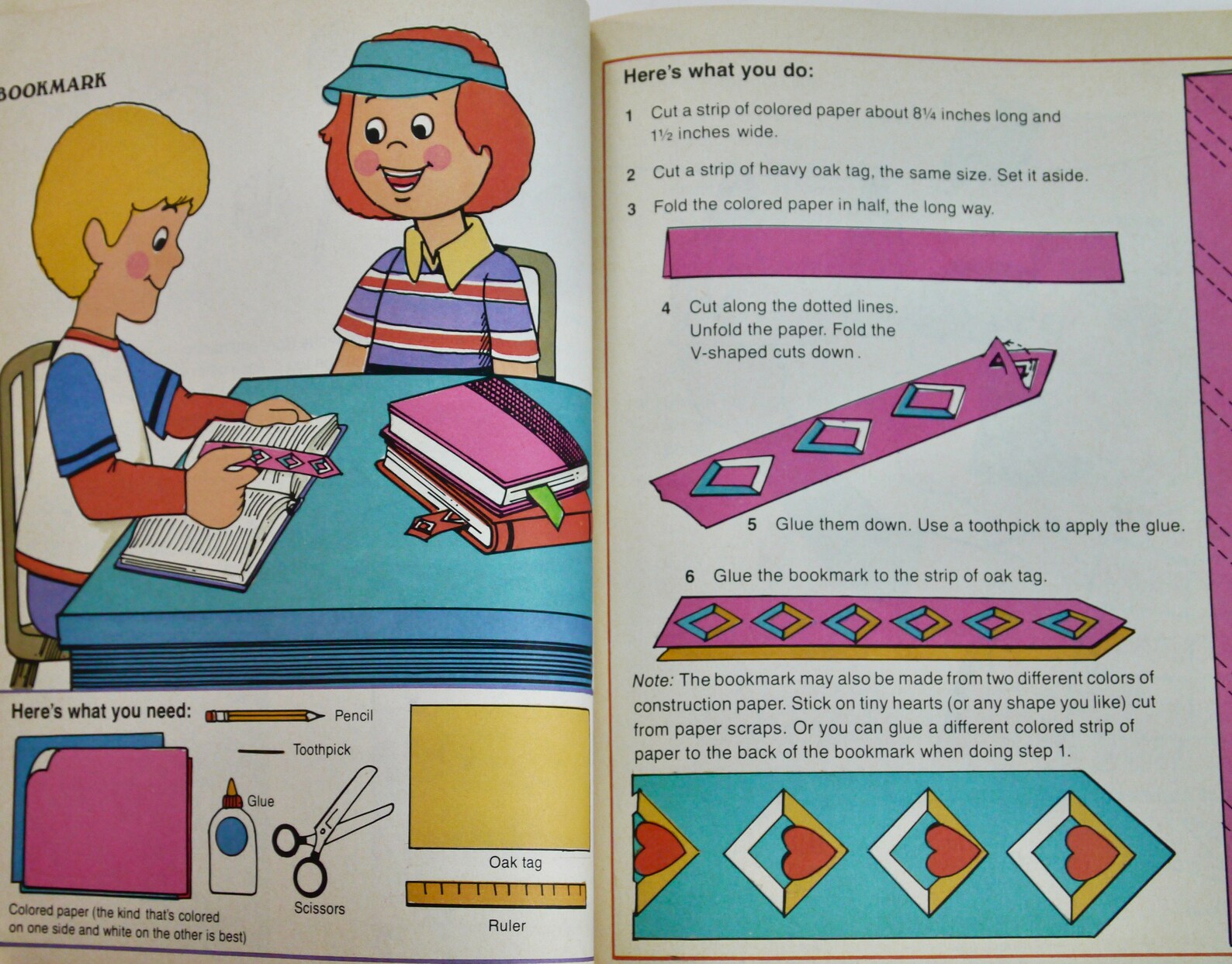 Fun With Paper Robyn Supraner Renzo Barto 1981 vintage arts | Etsy