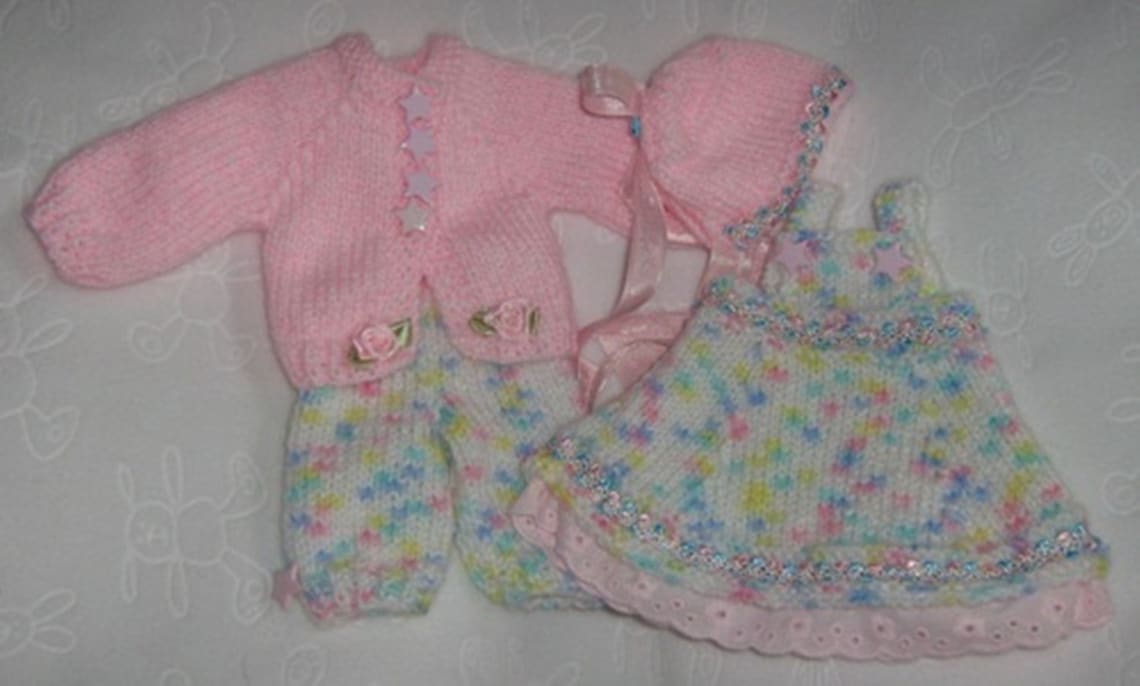 Tutti Frutti Multi Piece Knitting Pattern to Fit 10 - Etsy