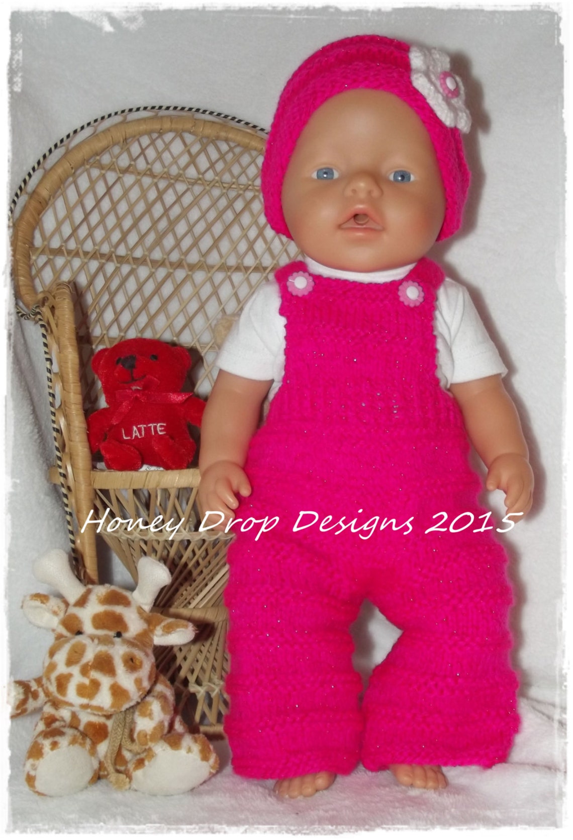 Baby Born #2 - to Fit 16-17 Inch Dolls - PDF Knitting Pattern - Etsy