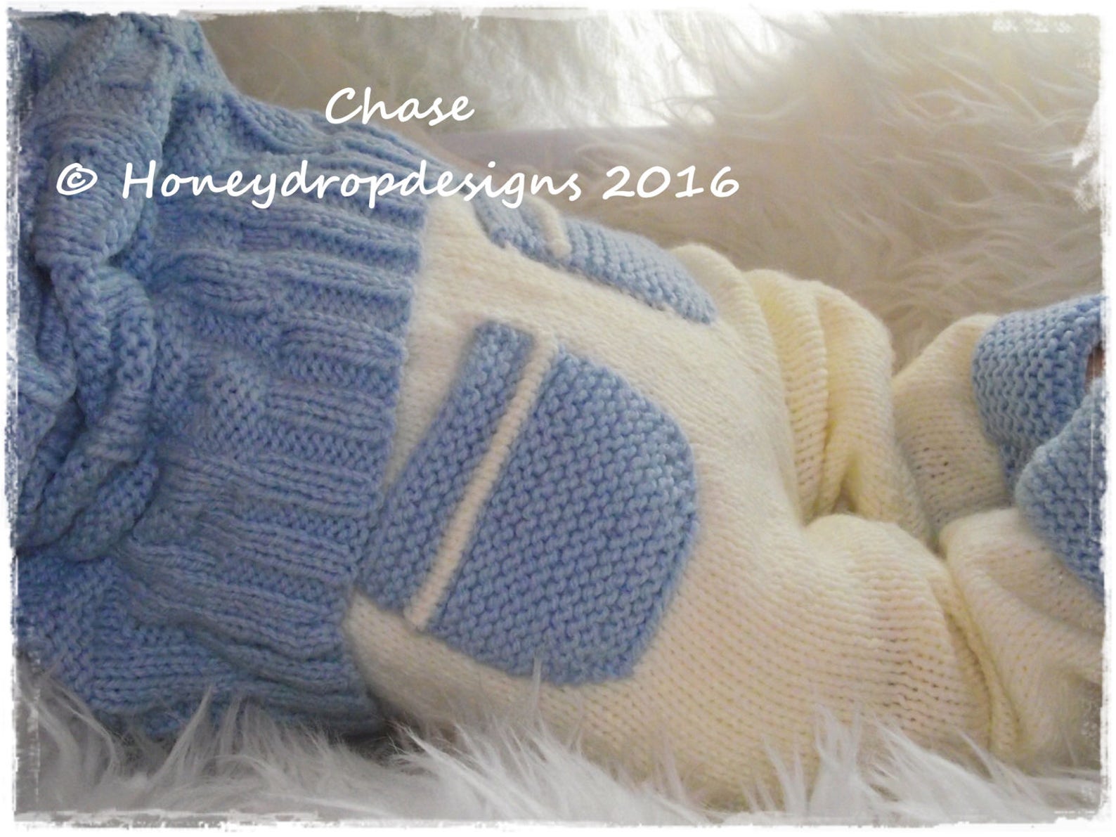 Chase Reborn Baby Knitting Pattern 0-9 Months Approx - Etsy