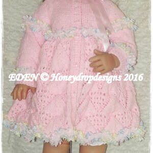 EDEN Reborn Baby Knitting Pattern 0-9 Months Approx. 3 Sizes - Etsy