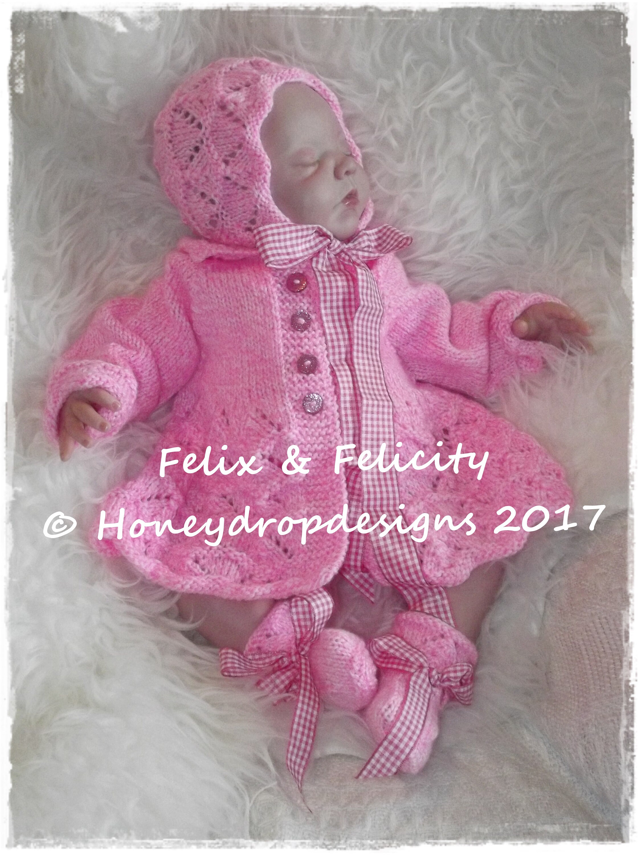 Felix & Felicity Reborn Baby Knitting Pattern - Etsy