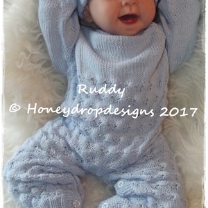 Ruddy Reborn Baby Knitting Pattern 0-6 Months Approx. - Etsy Australia
