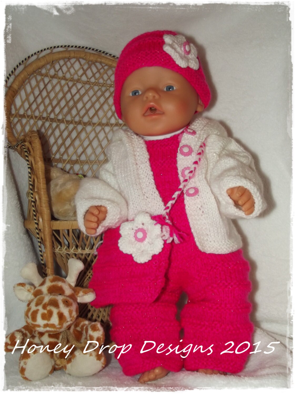 Baby Born #2 - to Fit 16-17 Inch Dolls - PDF Knitting Pattern - Etsy