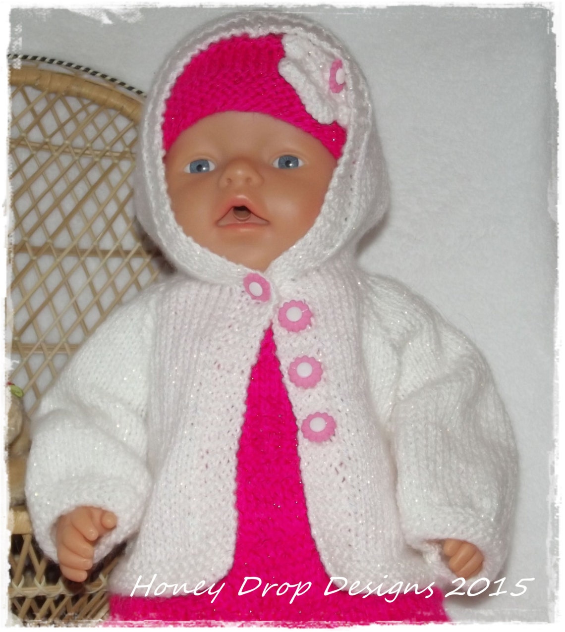 Baby Born #2 - to Fit 16-17 Inch Dolls - PDF Knitting Pattern - Etsy