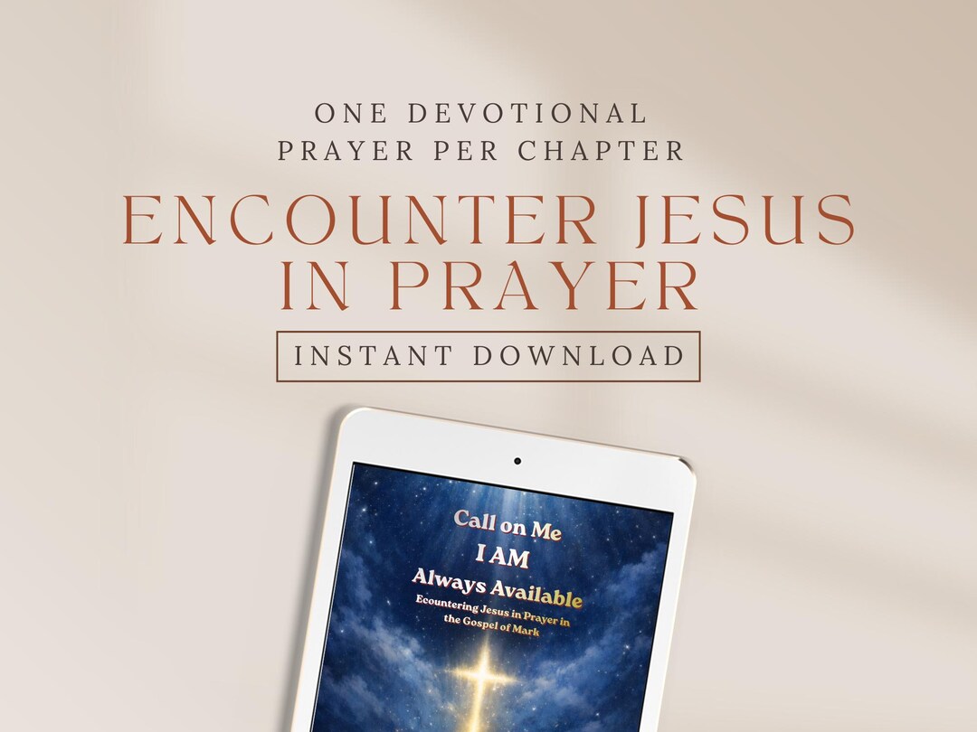 Gospel of Mark Devotional Prayer Book, Christian Scripture (digital ...