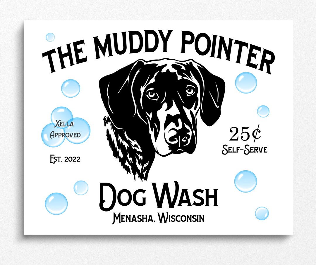 Personalized German Shorthaired Pointer Laundry Room Sign. - Etsy